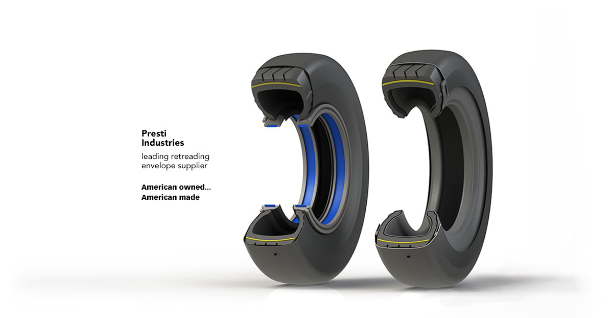 Presti Industries | Leading Retread Envelope Supplier