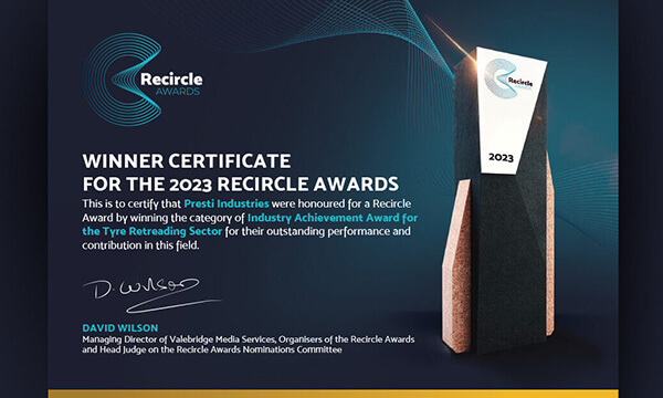 Presti Industries | Leading Retread Envelope Supplier