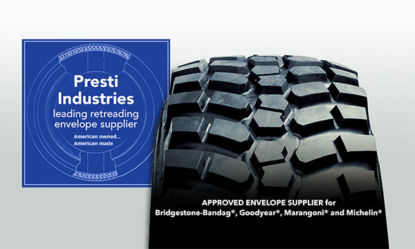 Presti Industries | Leading Retread Envelope Supplier